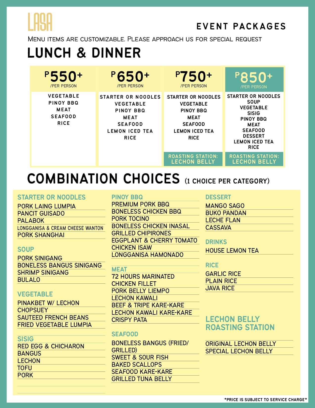 LASA BBQ: Events at LASA BBQ – LASA BBQ - Filipino BBQ and Roast